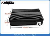 China 340MHz COFDM IP Mesh Radio Wifi 3G 4G Full TDD Wireless 1.4Kg Weight for sale