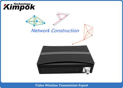 China 340MHz COFDM IP Mesh Radio Wifi 3G 4G Full TDD Wireless 1.4Kg Weight for sale