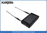 China Touch Screen COFDM Video Receiver Wireless With 7 Inch LCD Monitor DC12 Power for sale