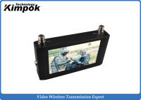 China Touch Screen COFDM Video Receiver Wireless With 7 Inch LCD Monitor DC12 Power for sale