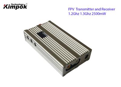 China Long Range 1.3Ghz FPV Video Transmitter and Receiver 10km LOS 8 Channels for sale