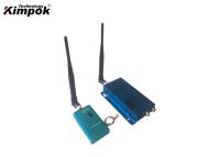China RF Long Range 1.6Ghz Wireless Video Transmitter And Receiver 1500mW for sale