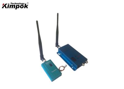 China RF Long Range 1.6Ghz Wireless Video Transmitter And Receiver 1500mW for sale