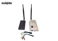 China 1200MHz / 1300MHz Wireless RF Transmitter 4 Watt AV Emitter and Receiver for sale