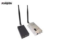 China 1200MHz / 1300MHz Wireless RF Transmitter 4 Watt AV Emitter and Receiver for sale