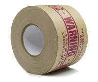 China Water Activated Reinforced Kraft Paper Tape, Environmentally Friendly Printing Logo 70mm X 50yards for sale