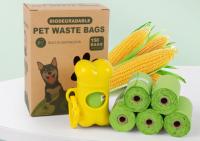 China PLA Biodegradable Garbage Bag Fully Biodegradable Pet Waste Garbage Bag 23*33cm for sale