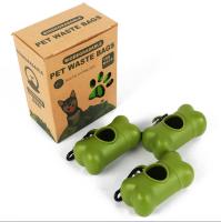 China PLA Biodegradable Garbage Bag Fully Biodegradable Pet Waste Garbage Bag 23*33cm for sale