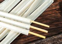 China Food Grade Certified Eco Disposable 100% Biodegradable Fumigation Degradable Wheat Straw Drinking Straw for sale
