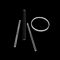 China Light Guide Quartz Glass Square Rods Quartz Glass Square Rods Stirring Glass Rods for sale