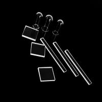 China Light Guide Quartz Glass Square Rods Quartz Glass Square Rods Stirring Glass Rods for sale
