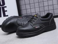 China Cowhide Material PPE Safety Shoes Cow Leather Anti Slip Electrical Resistance S1 SB S3 for sale
