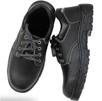 China Petroleum Chemical Electricity Breathable Steel Toe Cap Anti Smashing Worker Site Safety Protective Shoes for sale
