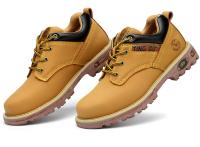 China Construction Workers Safety Shoes Anti Smashing And Anti Stab Boots High Top British Martin Boots for sale