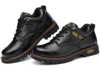 China Construction Workers Safety Shoes Anti Smashing And Anti Stab Boots High Top British Martin Boots for sale