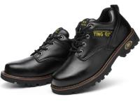 China Construction Workers Safety Shoes Anti Smashing And Anti Stab Boots High Top British Martin Boots for sale