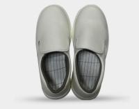 China Anti Static Safety Shoes Low Top White Steel Toe Anti Smash And Anti Puncture for sale