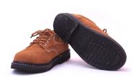 China Solid Bottom Tire Bottom Anti Smashing Anti Stab Welding Safety Shoes Wear Resistant And Breathable Cowhide for sale