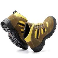 China Exposed European Standard Anti-Smashing And Anti-Piercing High-Top Safety Shoes for sale