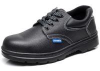China European Standard Genuine Leather Waterproof Men Industrial Steel Toe Work And Construction Work Safety Shoes for sale