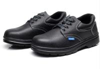 China European Standard Genuine Leather Waterproof Men Industrial Steel Toe Work And Construction Work Safety Shoes for sale