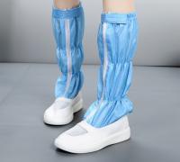 China Anti-Static High-Tube Mesh Shoes Dust-Free Long Tube Clean Shoes  Dust-Free Safety Shoes For Purification Workshop for sale