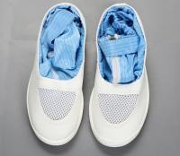 China Anti-Static High-Tube Mesh Shoes Dust-Free Long Tube Clean Shoes  Dust-Free Safety Shoes For Purification Workshop for sale