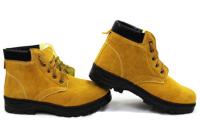 China Electric Welding Shoes Yellow High Temperature Resistant Work Shoes Safety Protection Work Shoes for sale