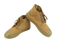 China Safety 10kv Insulated Cotton Padded Shoes, Electric Power Operation Yellow Rubber Thick Canvas for sale