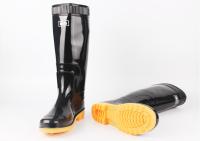 China High Top Pvc Non Slip Rubber Bottom Rain Boots Labor Protection for sale