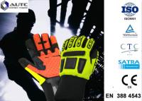 China Rescue PPE Safety Gloves , Metal Safety Gloves TPR Material Wear Resistant for sale