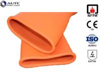 China Rubber Insulating Electrical Safety Gloves Voltage Rating AC 7500 V Class 1 for sale