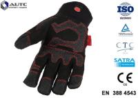 China Nitrile Mens Safety Hand Gloves Comfortable Fit Dexterous Durable Impact Protection for sale