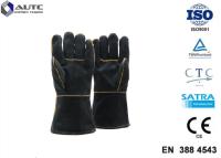 China Welding Thermal Safety PPE Safety Gloves Protect Hands Fire Resistant Extra Long Sleeve for sale