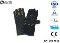 China Welding Thermal Safety PPE Safety Gloves Protect Hands Fire Resistant Extra Long Sleeve for sale