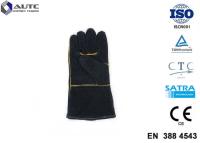 China Welding Thermal Safety PPE Safety Gloves Protect Hands Fire Resistant Extra Long Sleeve for sale