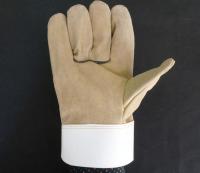 China Thickened Wear-Resistant And Heat-Insulating Two-Layer Full Cowhide Welding Safety Gloves for sale