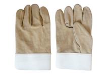 China Two Layer Suede Welder Gloves Half-Leather Gloves Electric Welding Labor Insurance Gloves for sale