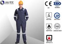 China Lightweight Site PPE Safety Wear Clothing , Work PPE Clothing FR Cotton Flame Retardant for sale