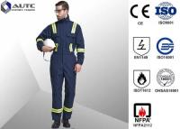 China Lightweight Site PPE Safety Wear Clothing , Work PPE Clothing FR Cotton Flame Retardant for sale