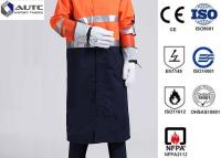 China Orange S-3XL Welding Protective Clothing Arc Flash Proof Full Size For ASTM F19 for sale