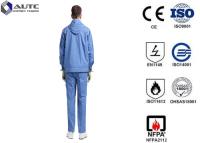 China Fiber Blended Ppe Protective Clothing High Voltage Conductive Suit For Substations Inspectors for sale