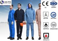 China Fiber Blended Ppe Protective Clothing High Voltage Conductive Suit For Substations Inspectors for sale