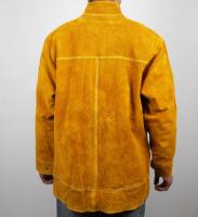 China 1.6mm Cowhide Leather Split Welding PPE Safety Wear Clothing for sale