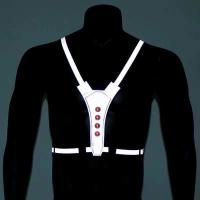 China EN20471 Polyester Reflective  High Visibility Vest With Pockets for sale