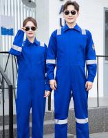 China Reflective Anti-Static FR Coveralls 100% Cotton, Shipyard/Sea Port/Steel-Making Welder for sale