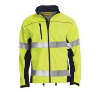 China Reflective PPE Safety Wear High Quality Fluorescent Yellow Polyester Reflective Jacket for sale
