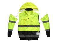 China Reflective PPE Safety Wear Waterproof Jacket High Visibility Traffic Warning Safety Work Clothes Can Be Customized Logo for sale