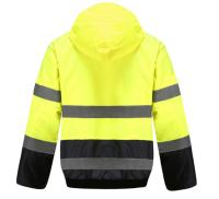 China Reflective PPE Safety Wear Waterproof Jacket High Visibility Traffic Warning Safety Work Clothes Can Be Customized Logo for sale