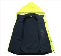 China Reflective PPE Safety Wear Waterproof Jacket High Visibility Traffic Warning Safety Work Clothes Can Be Customized Logo for sale